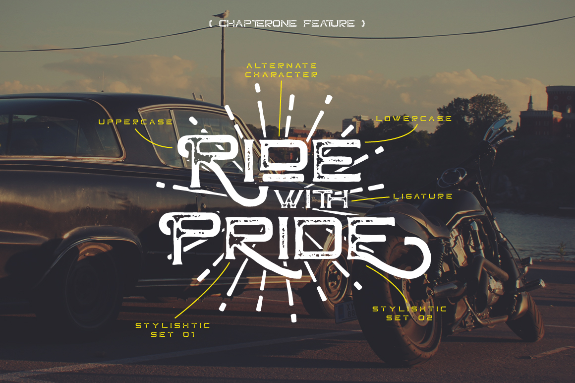 Chapter One Vintage Font | wfonts.com - download free