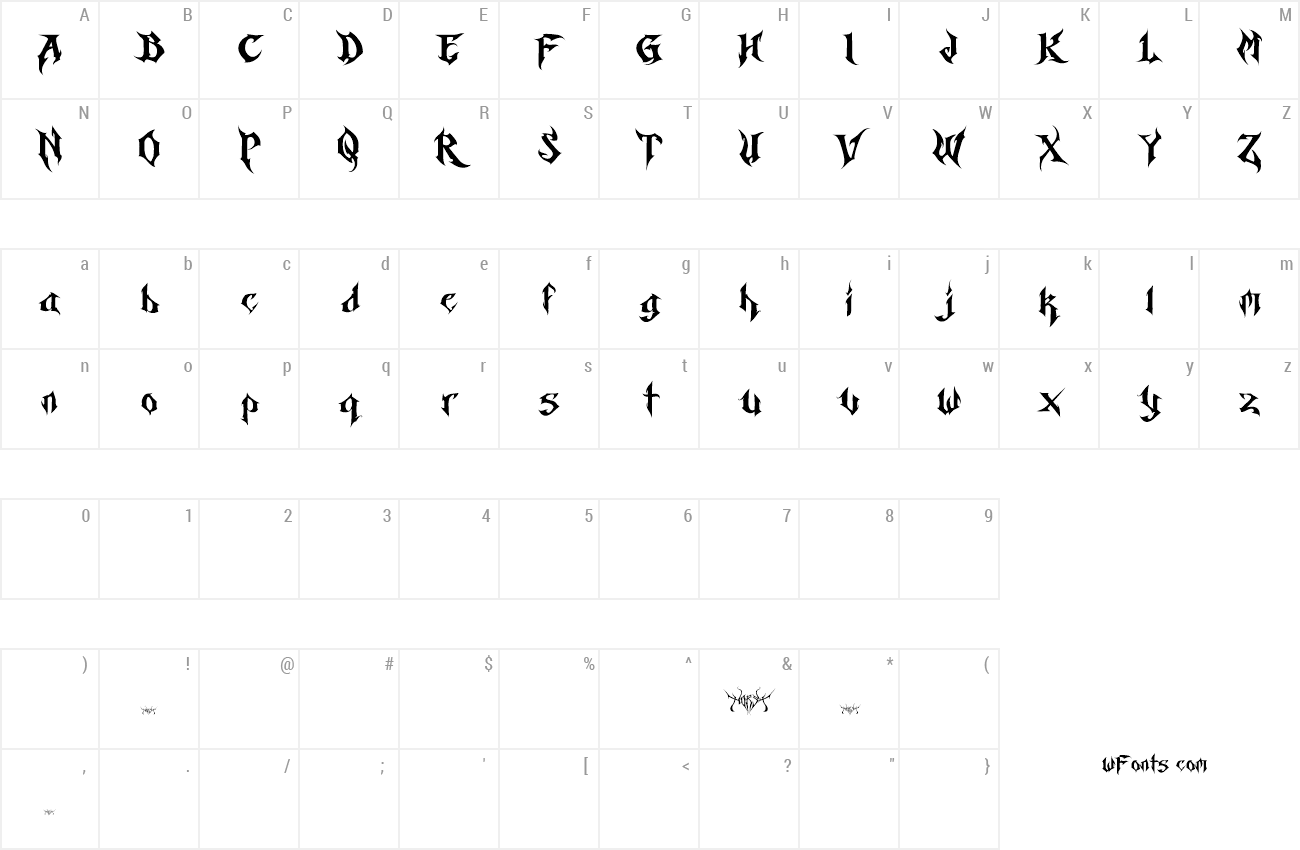 Horst Blackletter Font | wfonts.com - download free