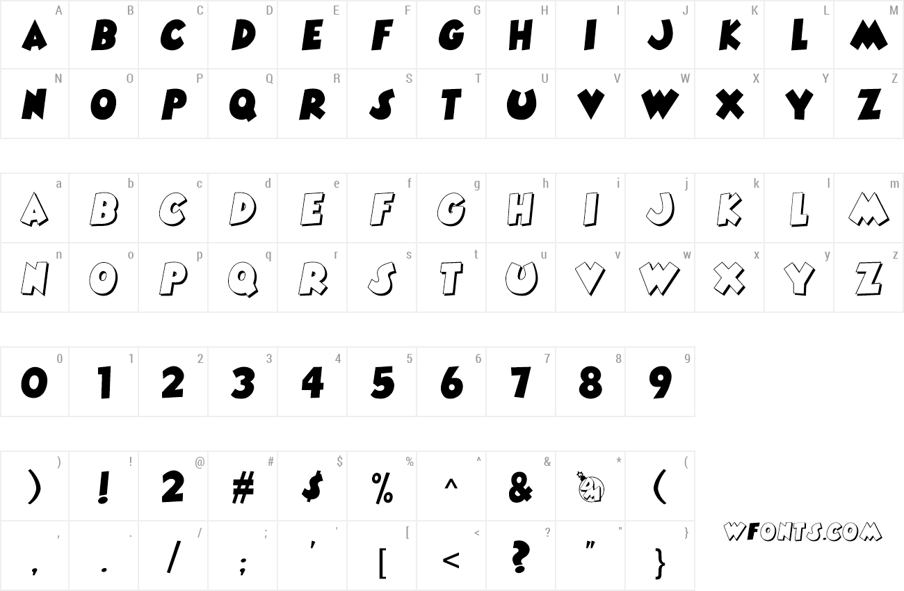 Danger Mouse Font | wfonts.com - download free