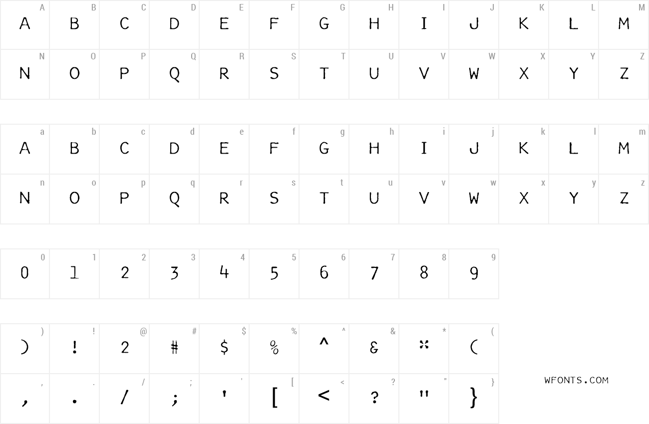 Download Free Font IBM Selectric Manifold