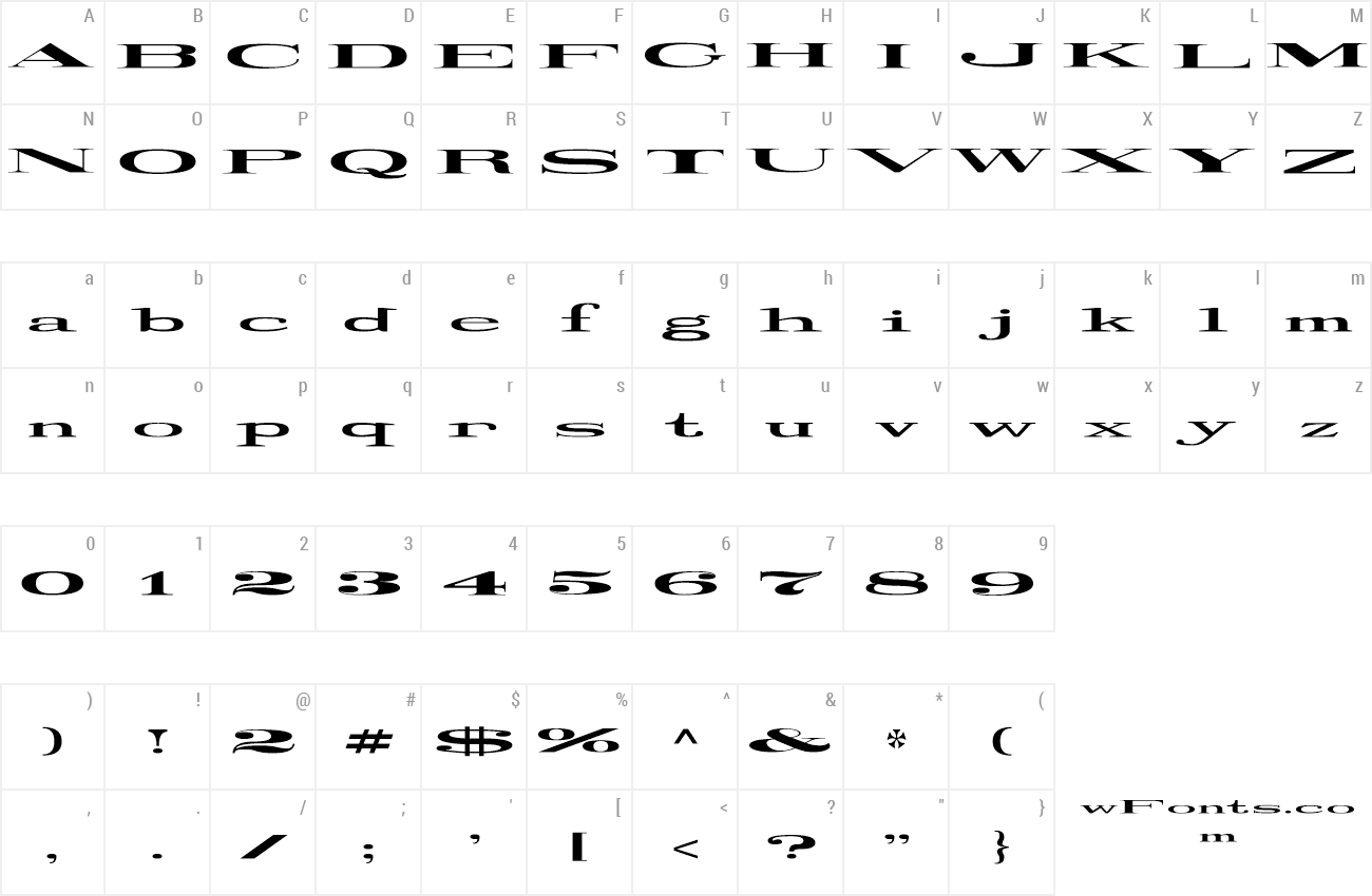 Railroad Roman 1916 Font | wfonts.com - download free