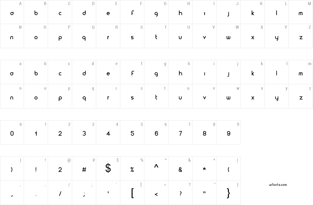 Unisono Font | wfonts.com - download free