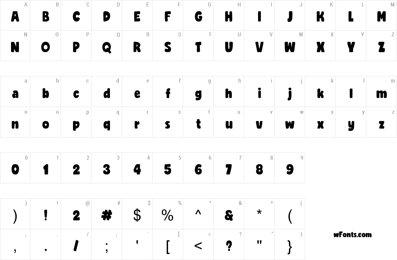 Rocco Font | wfonts.com - download free