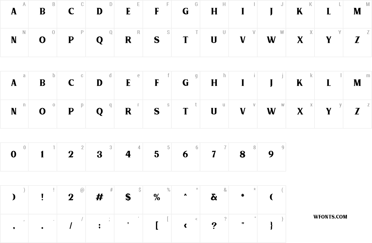 Muara Font | wfonts.com - download free