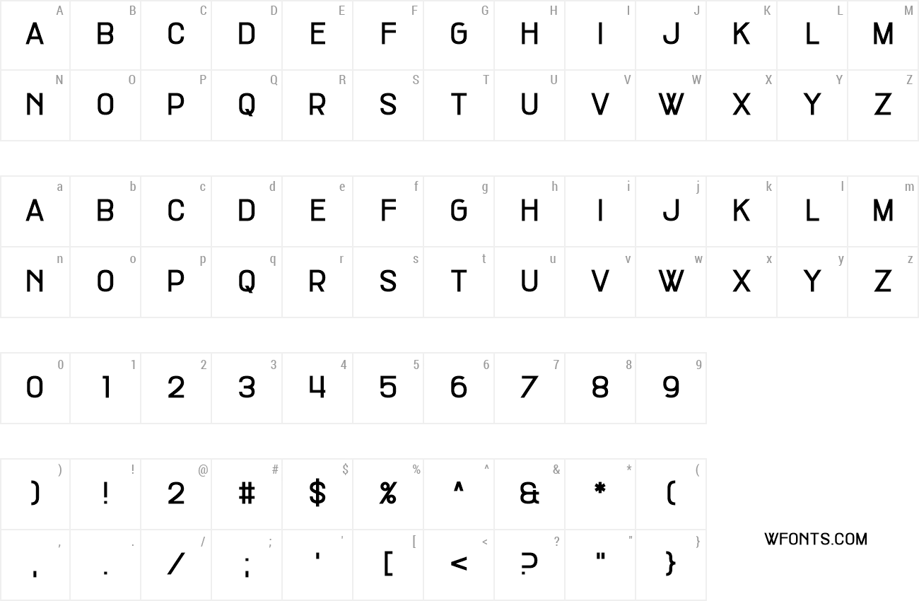 Car Lock Font | wfonts.com - download free