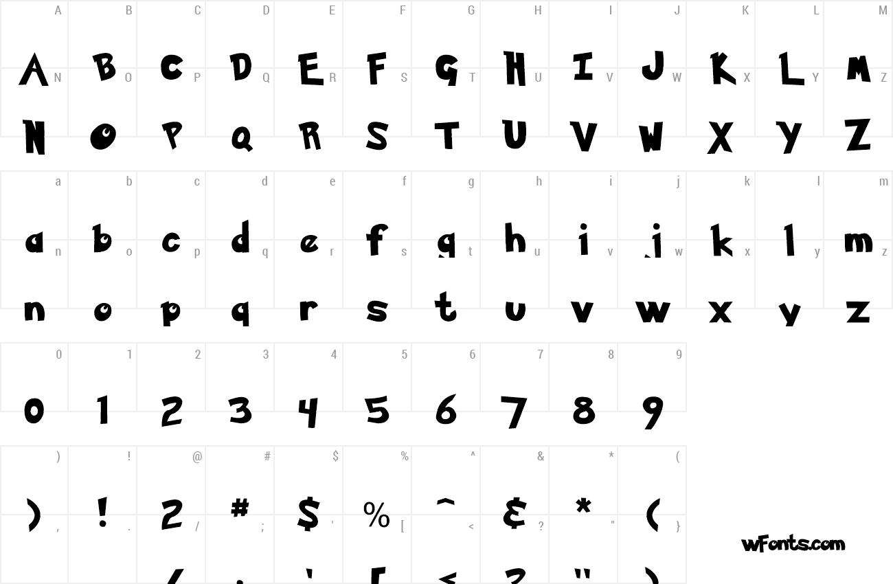 Download Free Font Pokemon Solid