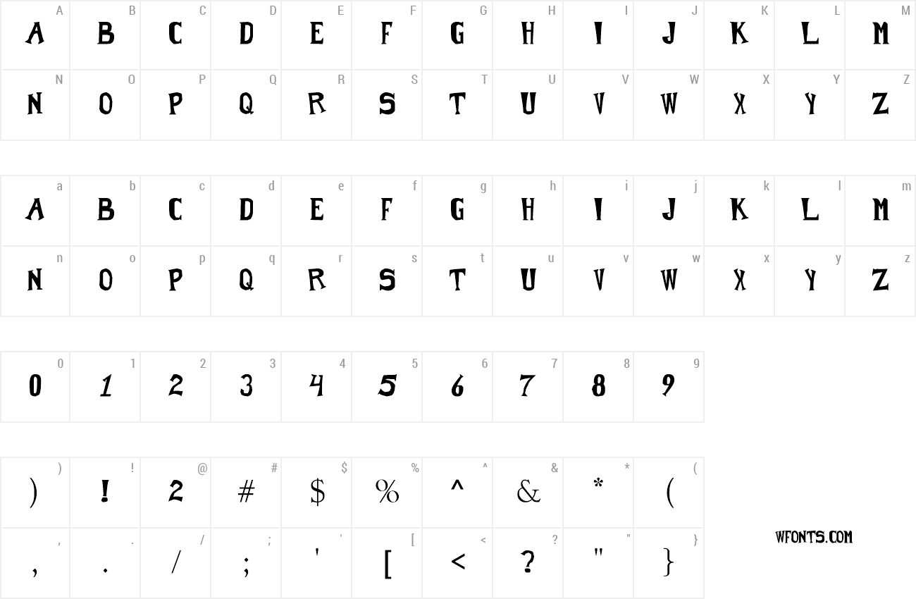 Crash Crash Font | wfonts.com - download free