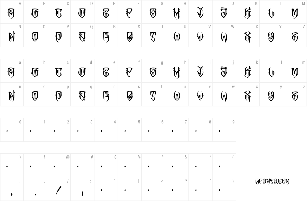 Felona Font | wfonts.com - download free