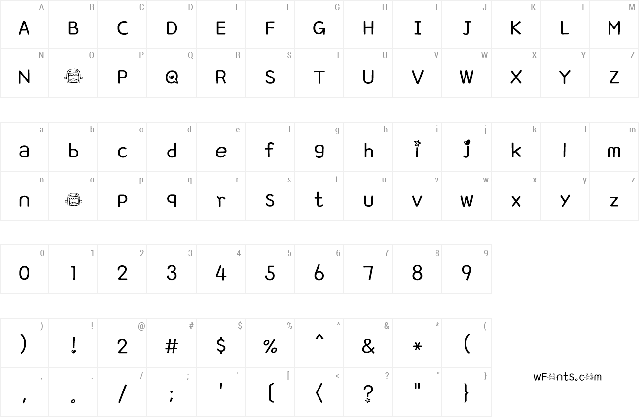 domo laughing Font | wfonts.com - download free