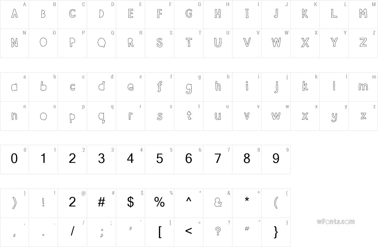 bubble mim Font | wfonts.com - download free