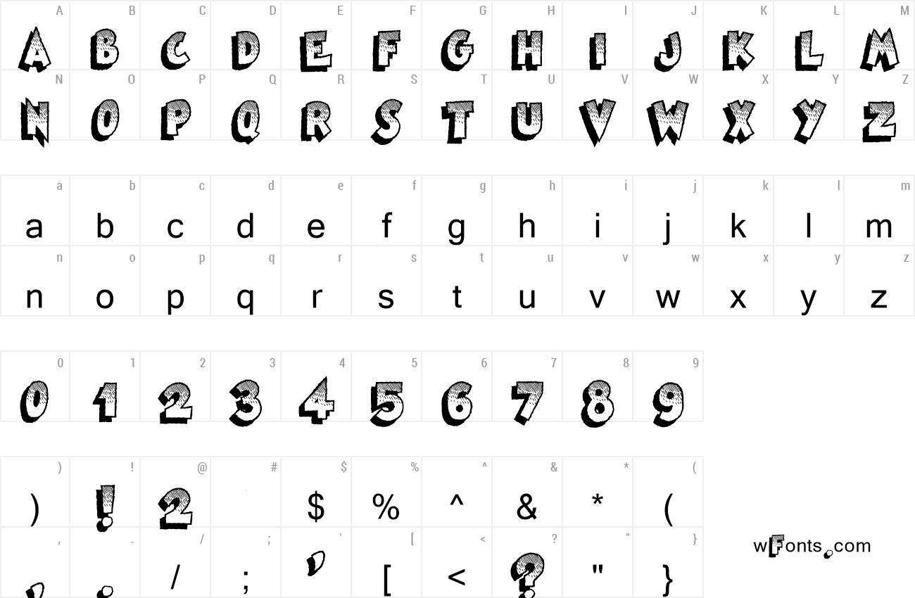 Famous Oldies Font | wfonts.com - download free