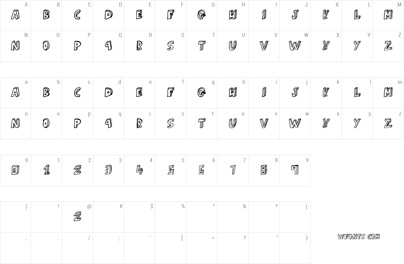 just a kid Font | wfonts.com - download free