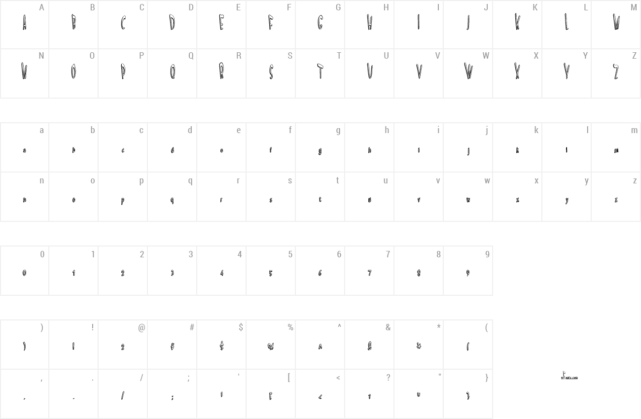 SCREAM IN PAIN Font | wfonts.com - download free