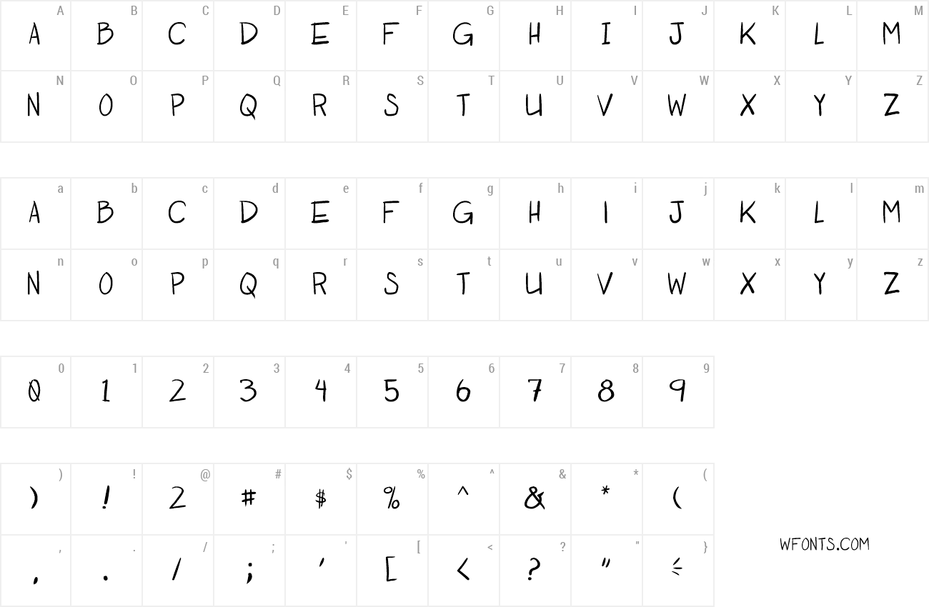 Otaku Rant Font | wfonts.com - download free