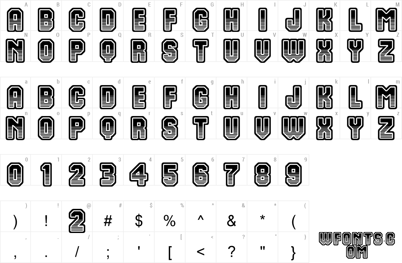 Team 401 Font | wfonts.com - download free