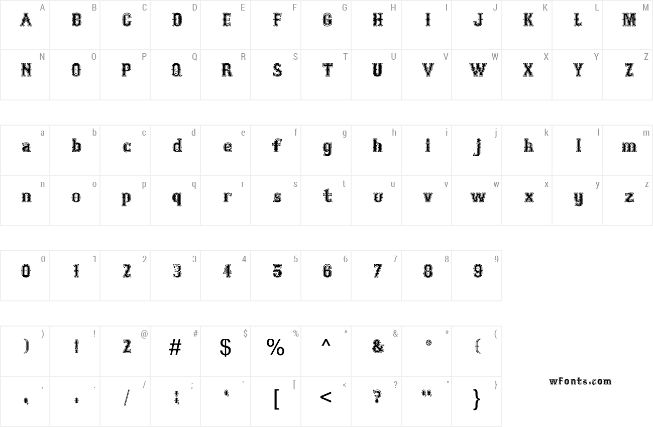 Bosox Font | wfonts.com - download free