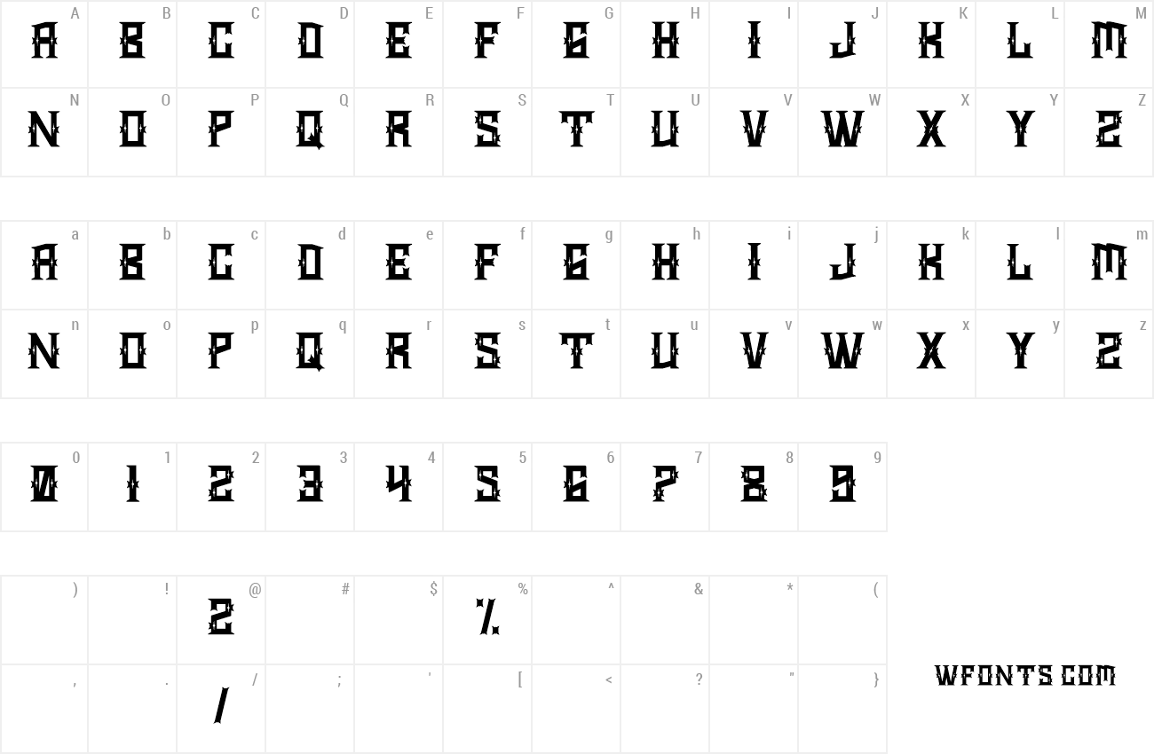 Marshal Risk Font | wfonts.com - download free