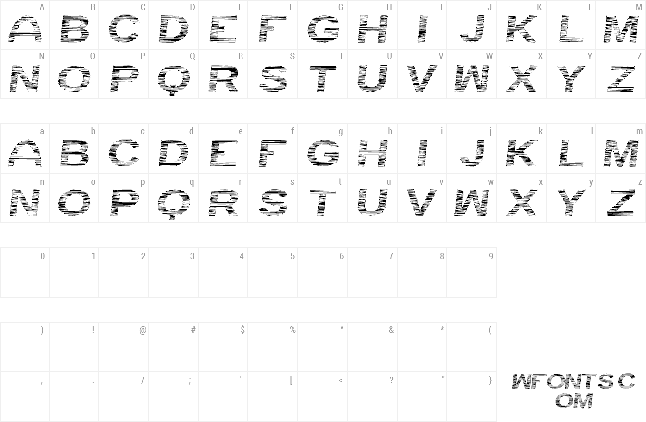 Rayada tfb Font | wfonts.com - download free