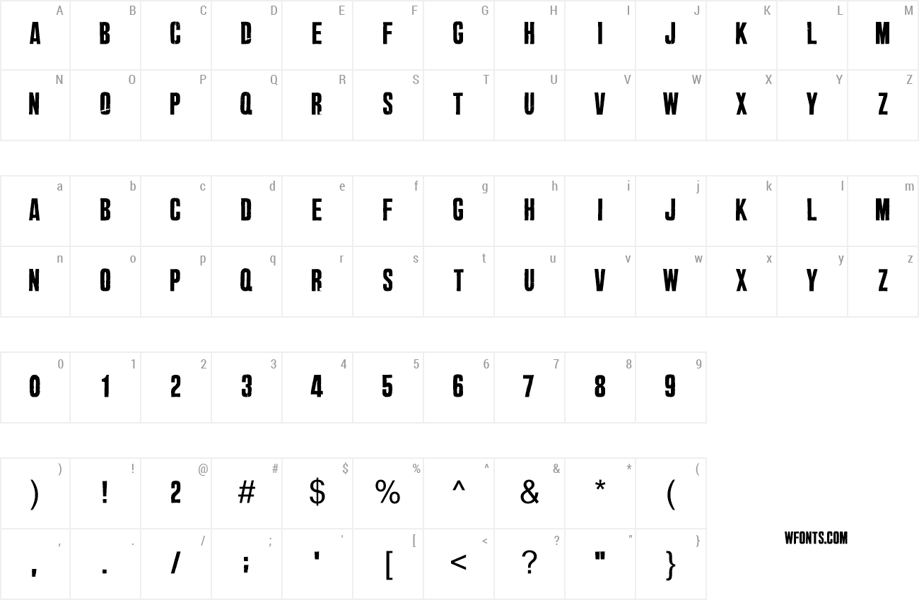 Big Brother Font | wfonts.com - download free