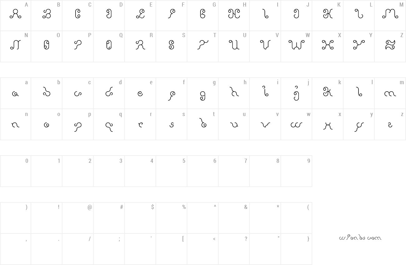 Ethereal Sky Font | wfonts.com - download free