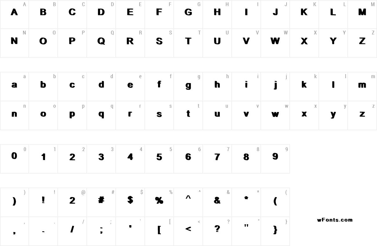 Stop It Font | wfonts.com - download free