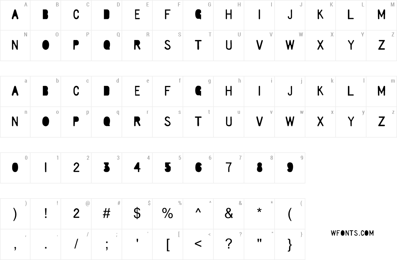 Ruler Elementary Font | wfonts.com - download free