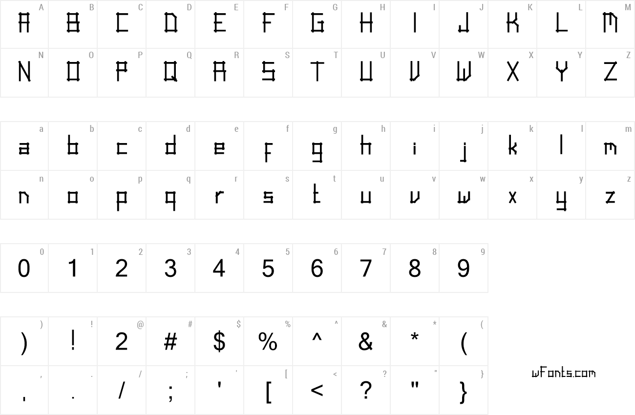 Linear Script Font | wfonts.com - download free