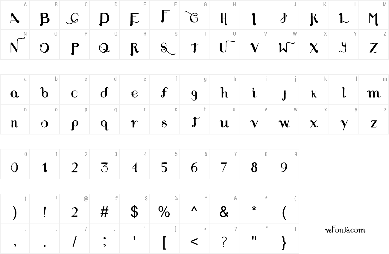 Louie Font | wfonts.com - download free