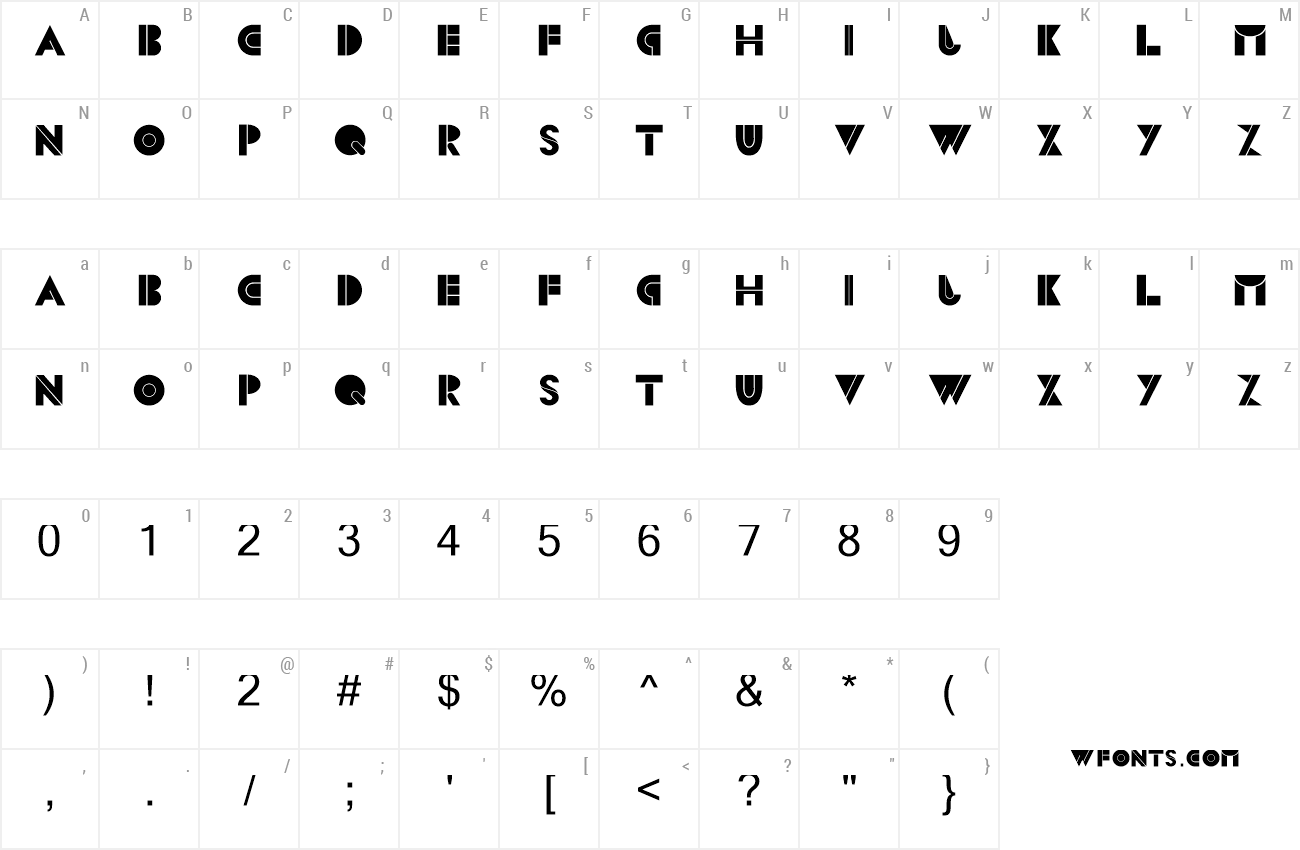 CS Blocks Font | wfonts.com - download free