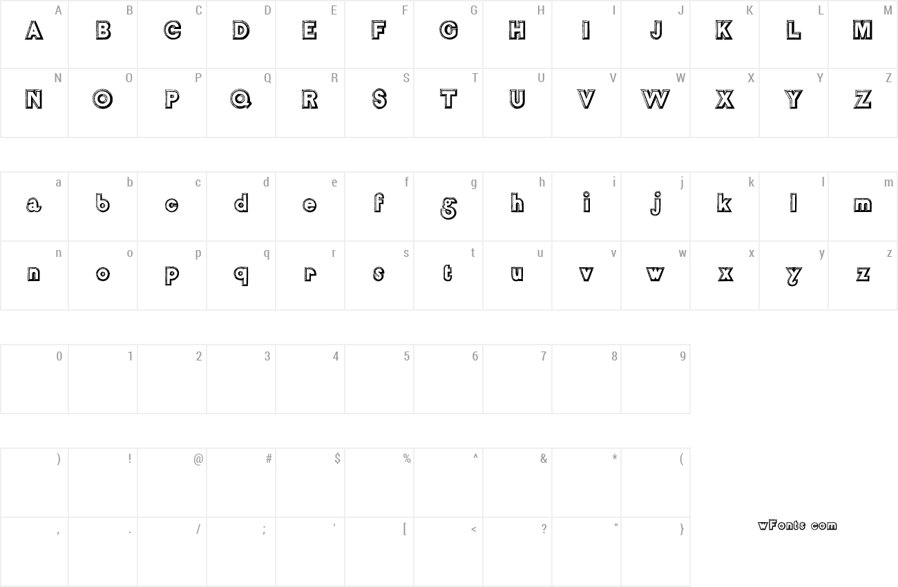 Salon de Coiffure Font | wfonts.com - download free