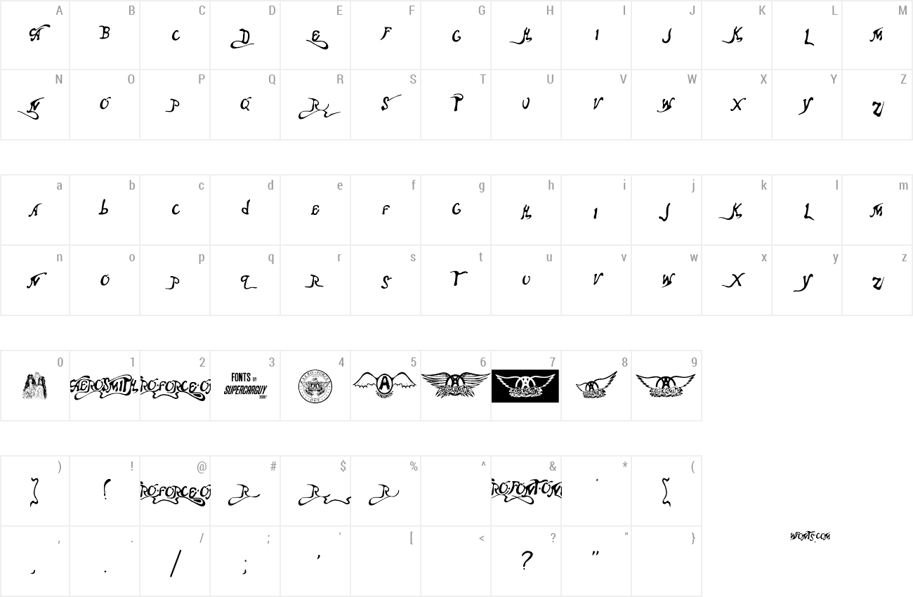 Aero Font One Font | wfonts.com - download free