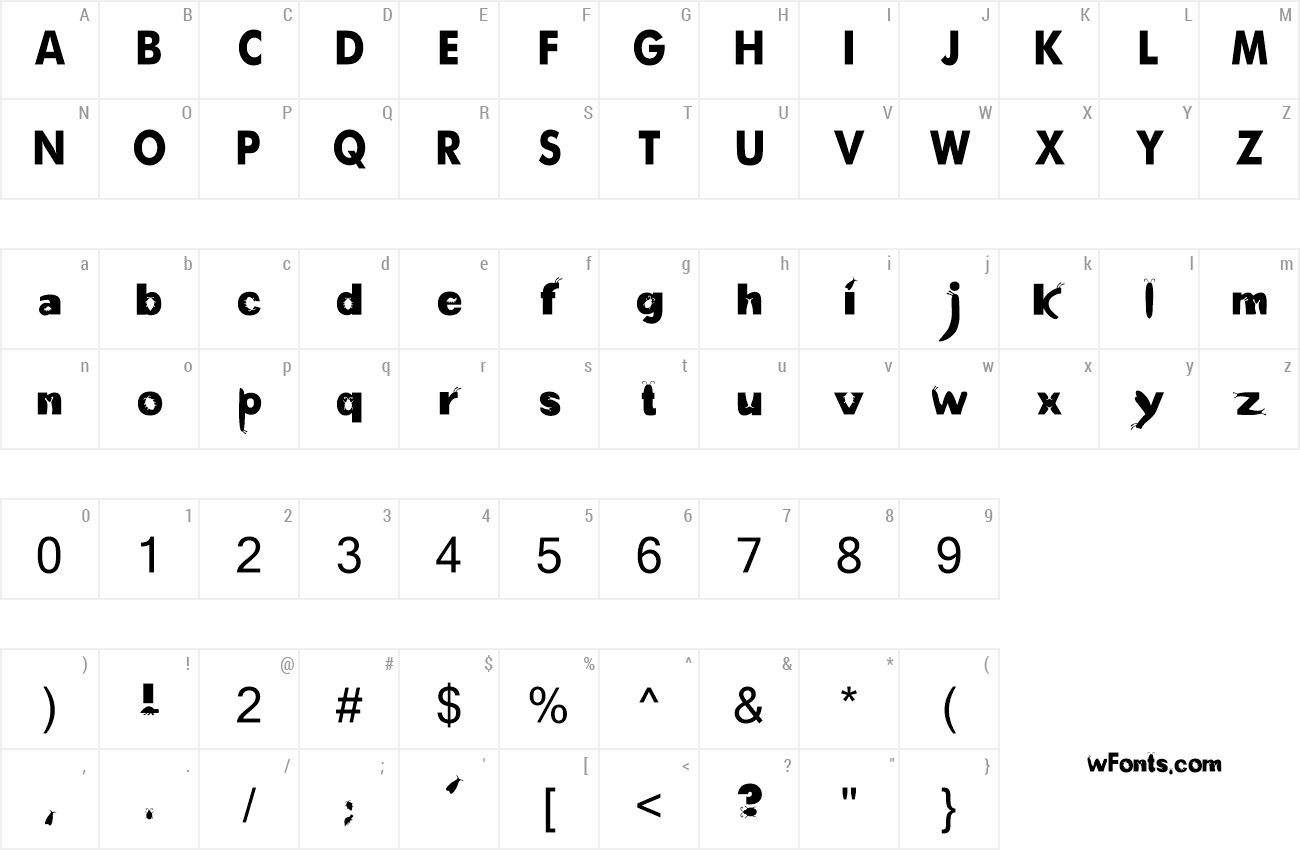 a bug's life Font | wfonts.com - download free