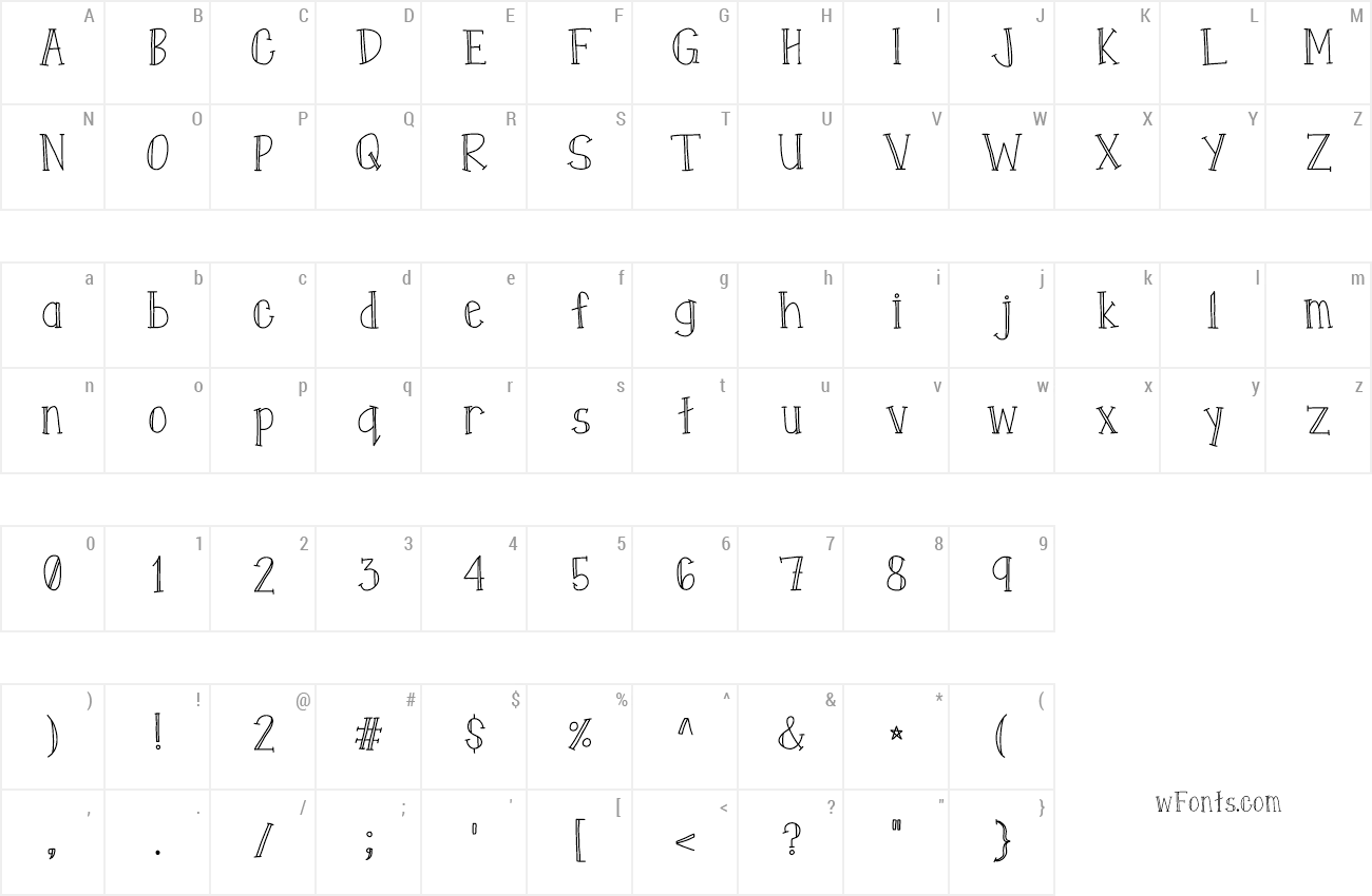 East Coast Stationery Font | wfonts.com - download free