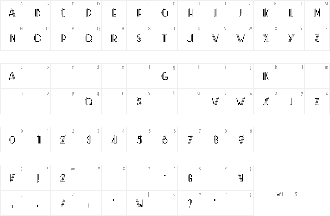 ML Rainbow KK Font | wfonts.com - download free