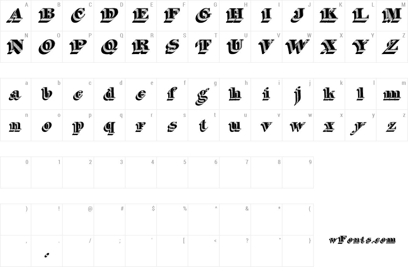 Silvestre Relief Font | wfonts.com - download free