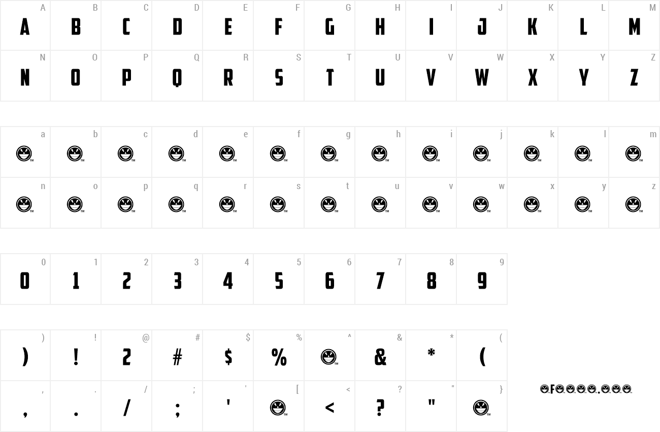 American Captain Font | wfonts.com - download free