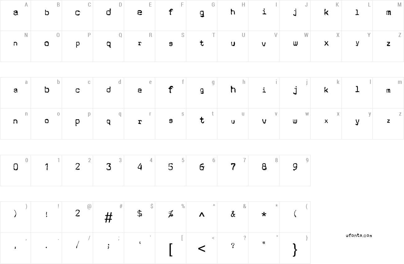 Cholo Sperry Rand R20 Font | wfonts.com - download free