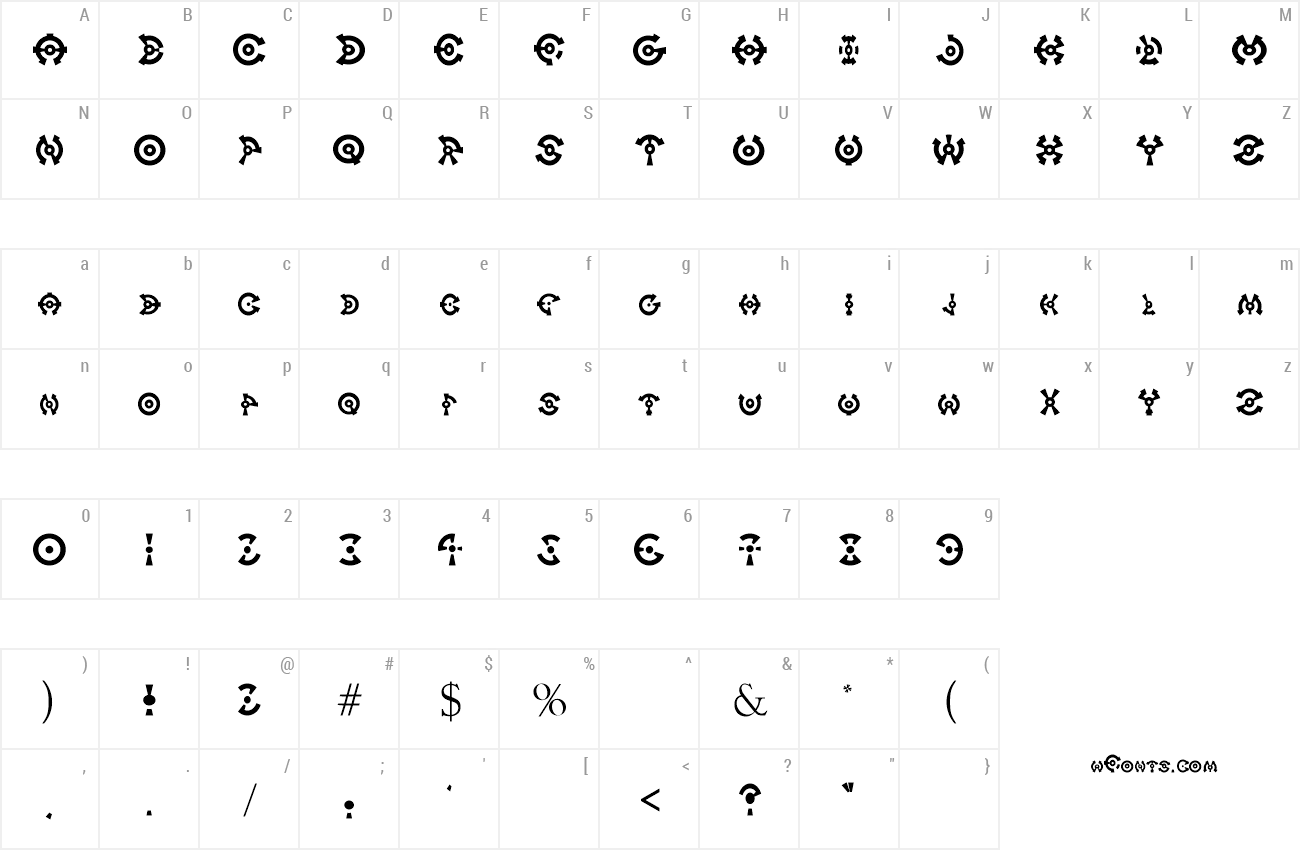 On Target Font | wfonts.com - download free