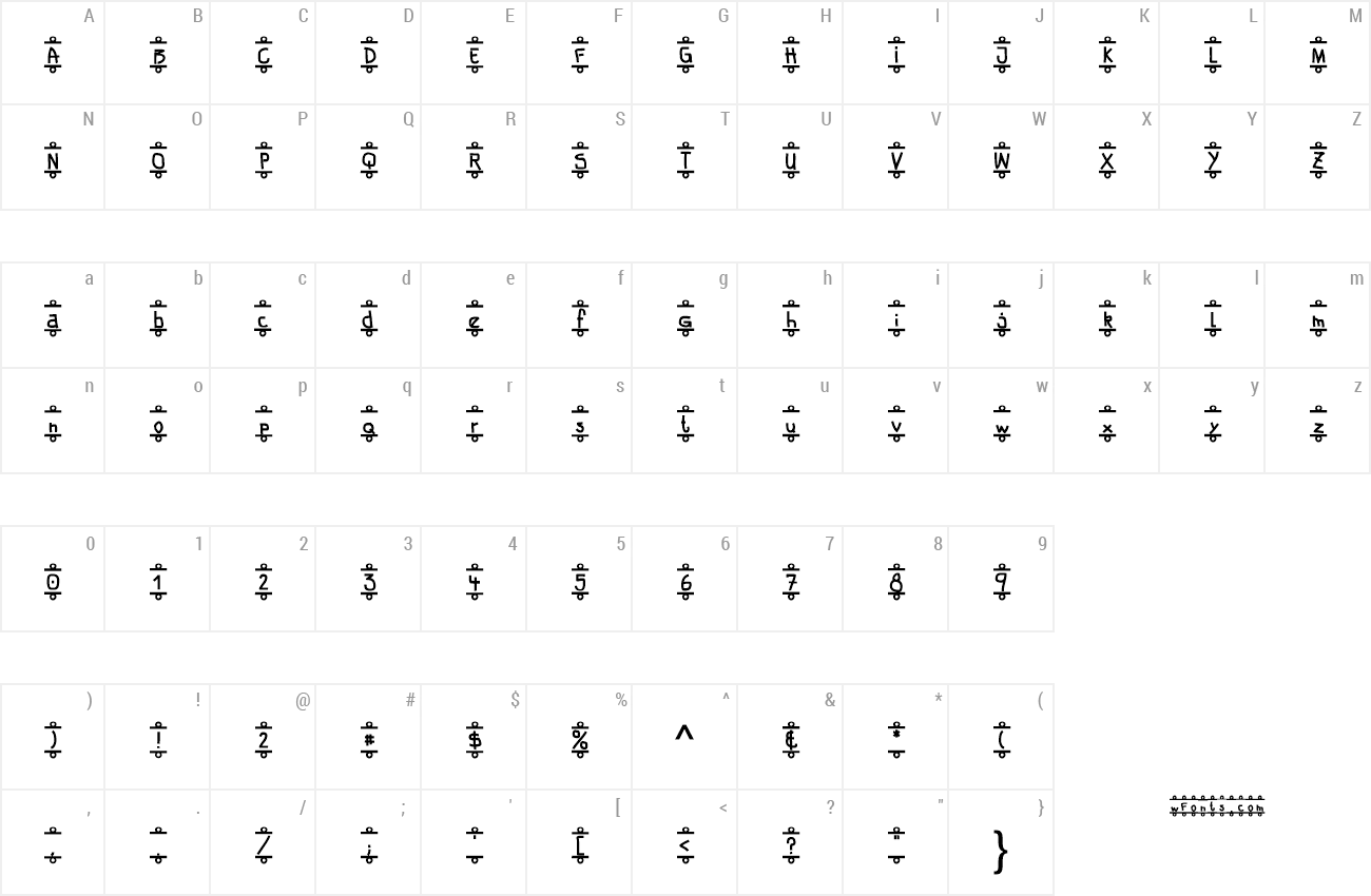 FE Banner Font | wfonts.com - download free