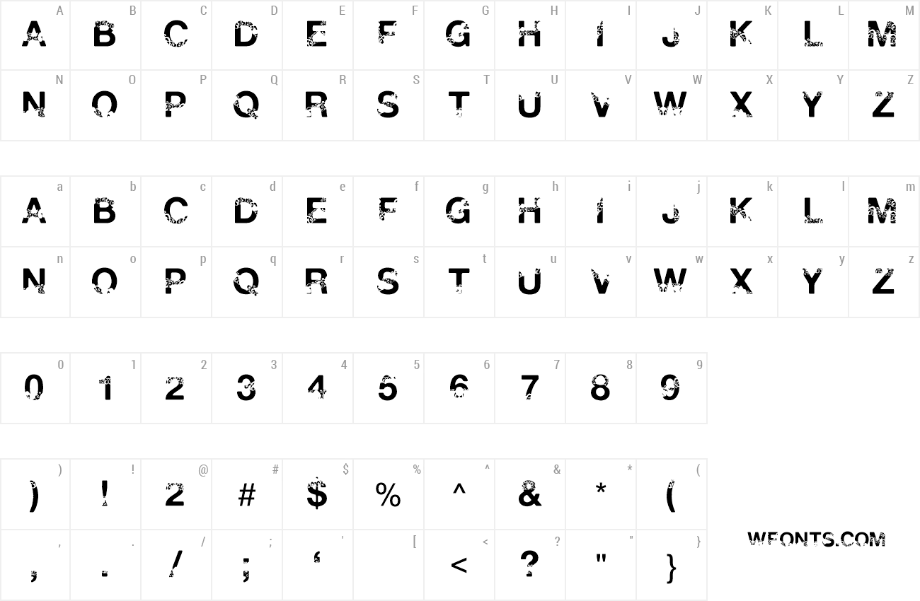 Polar Shift Font | wfonts.com - download free