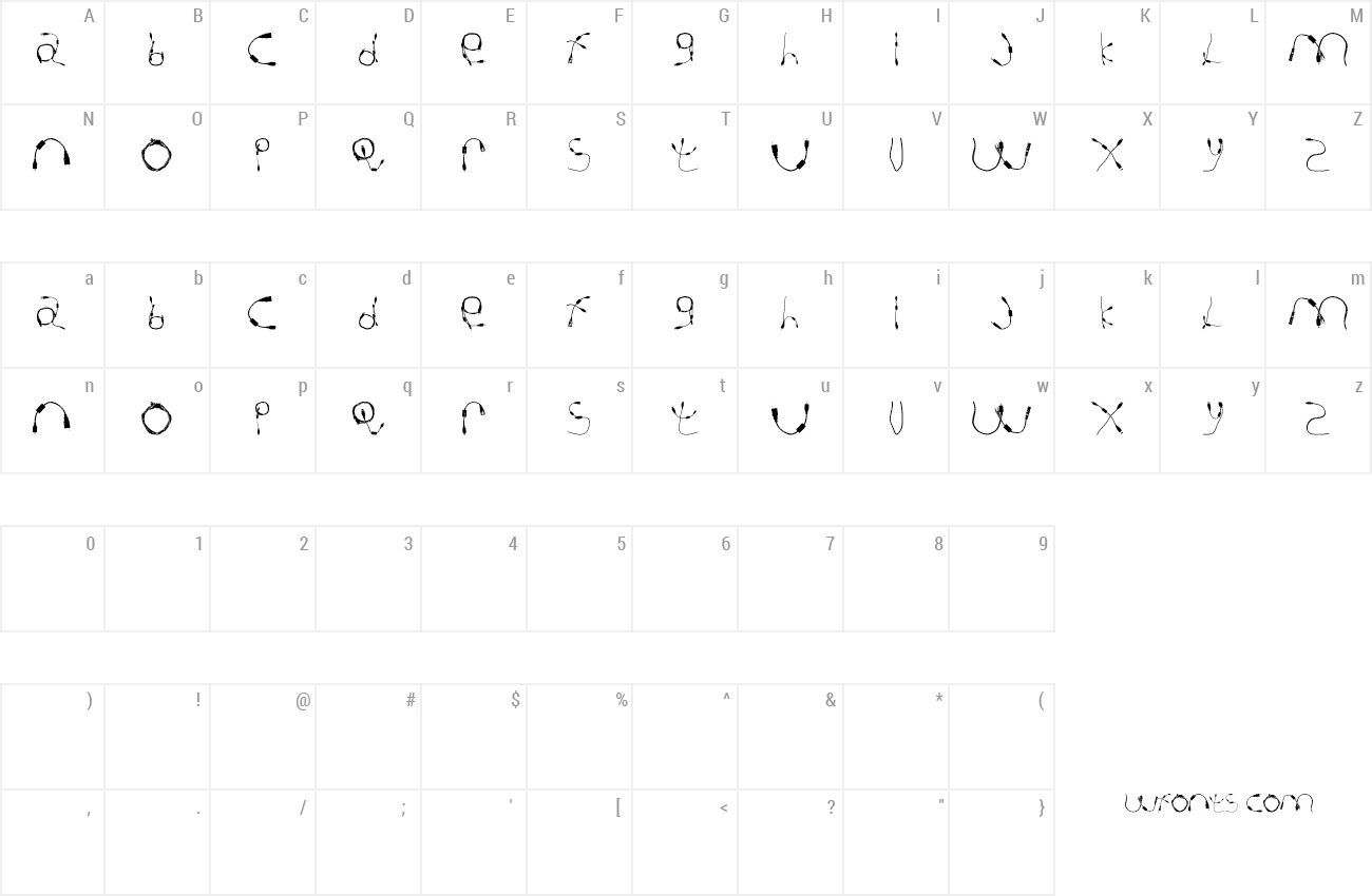 Cable Guy Font | wfonts.com - download free