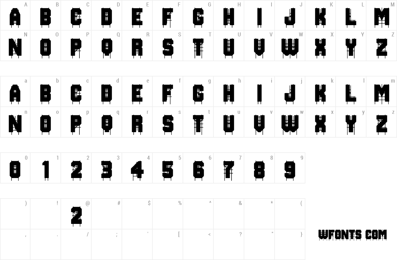 On The Roof Font | wfonts.com - download free