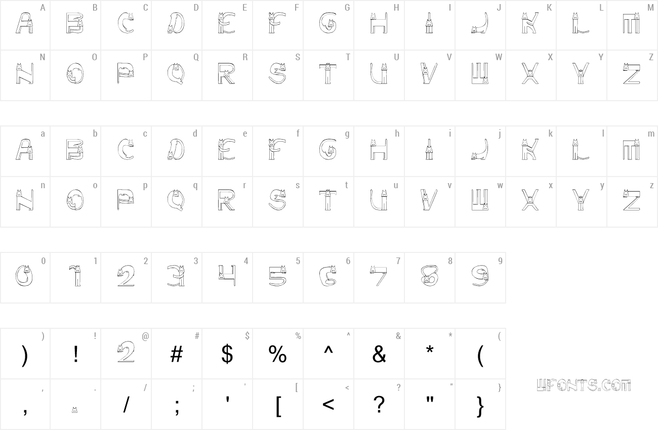 Vamp Kitten Font | wfonts.com - download free