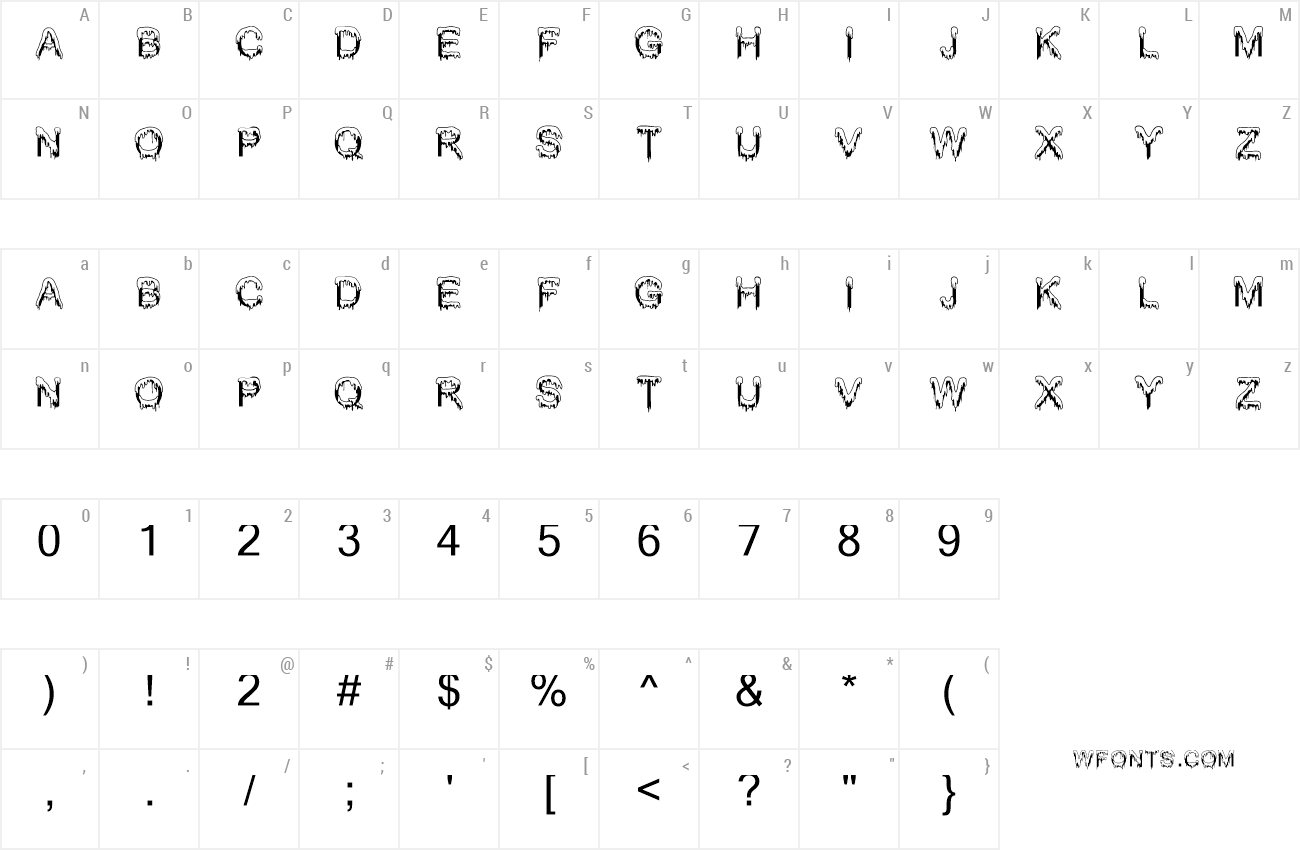 Jizz Mass Font | wfonts.com - download free