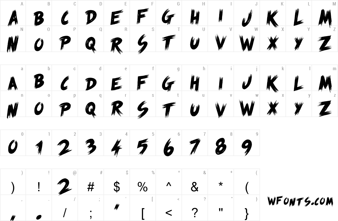 Scream Again Font | wfonts.com - download free