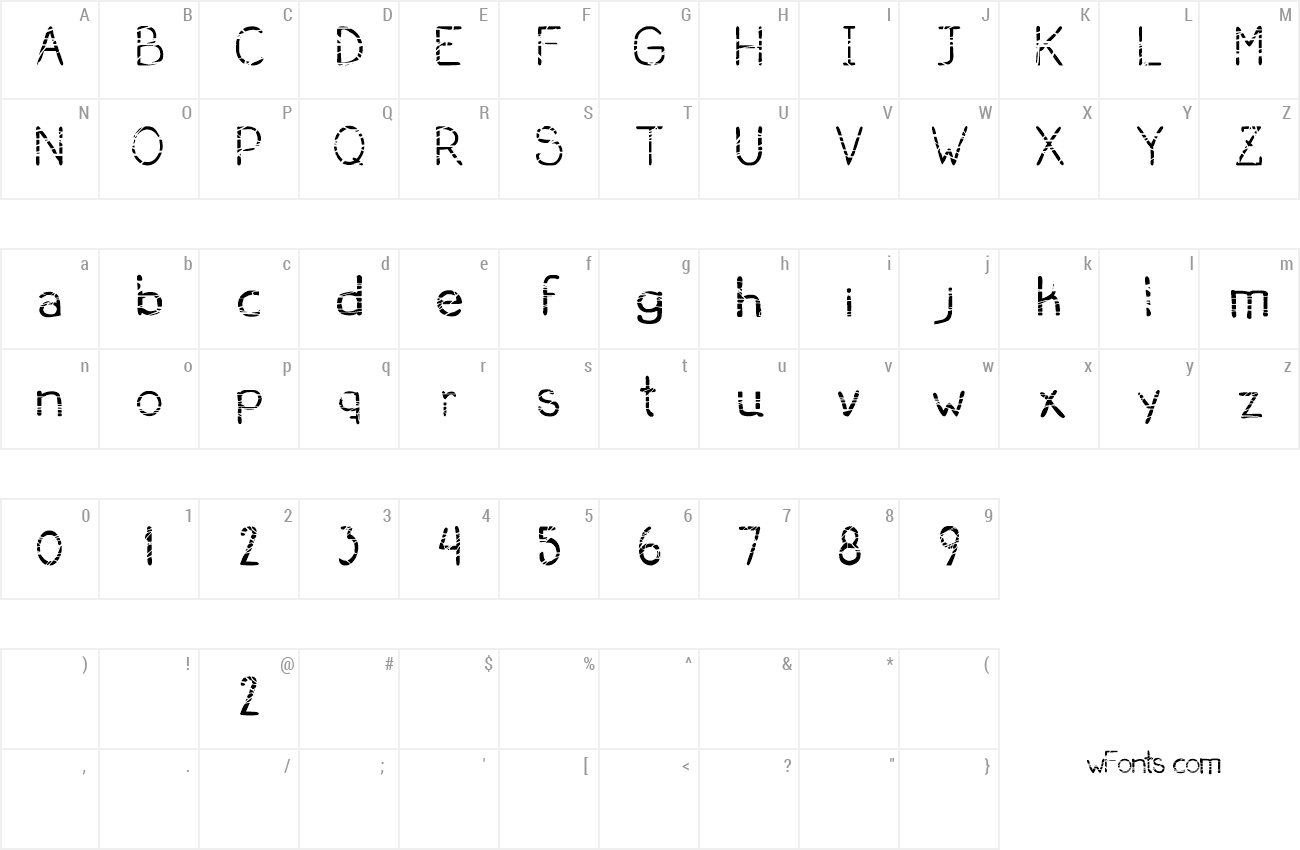 serial killer Font | wfonts.com - download free