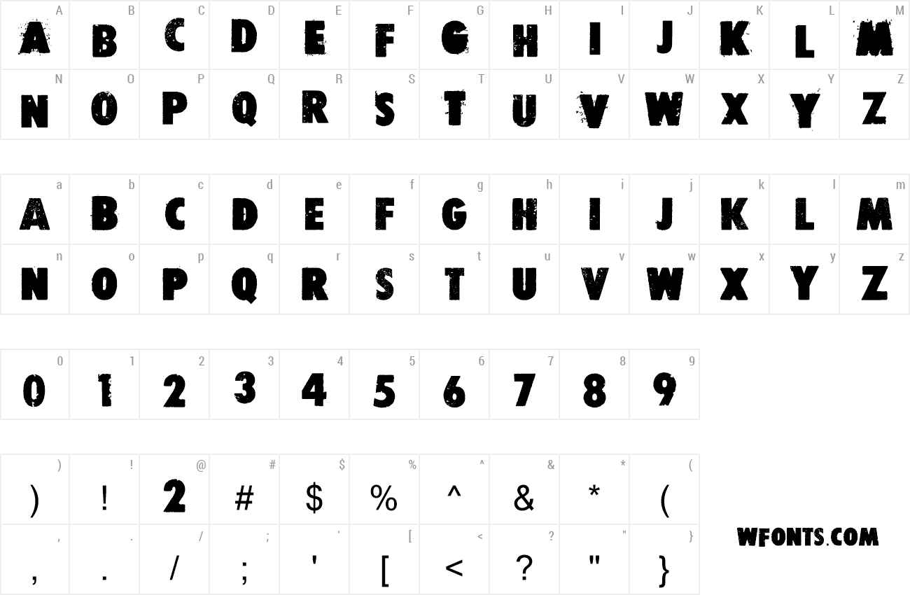 Free press Font | wfonts.com - download free