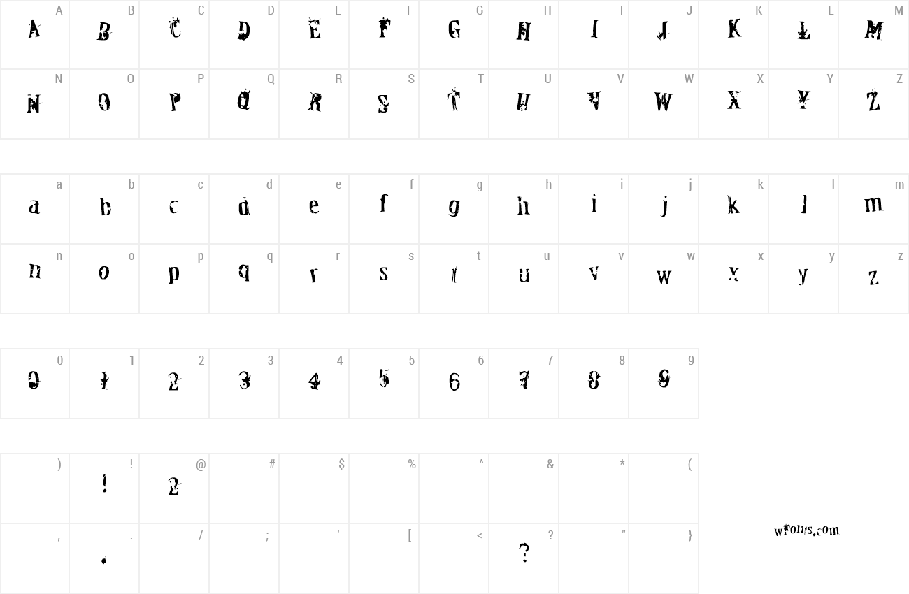 OfFiCeR DoWn Font | wfonts.com - download free