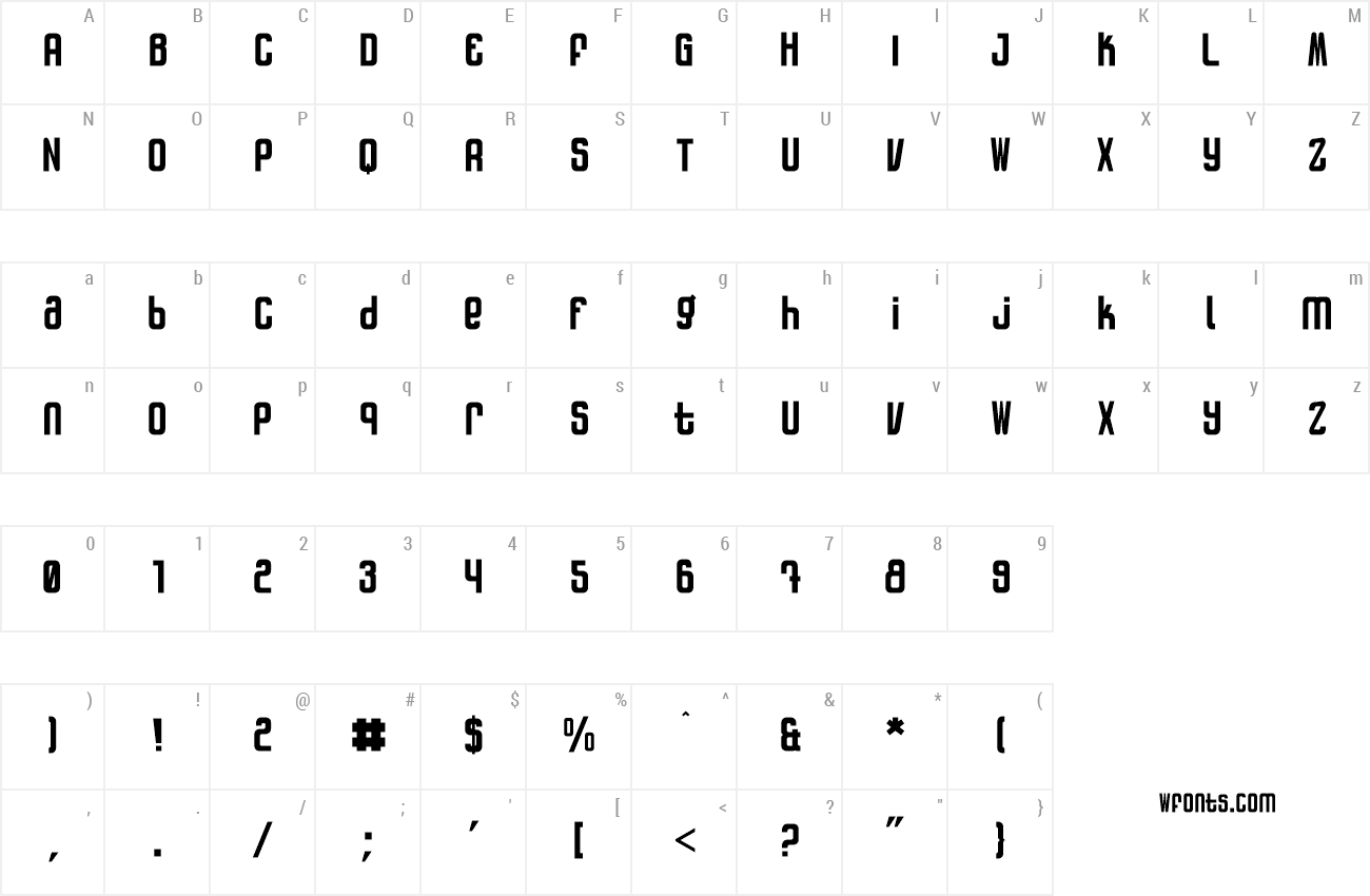 Patinio Rotulo Font | wfonts.com - download free