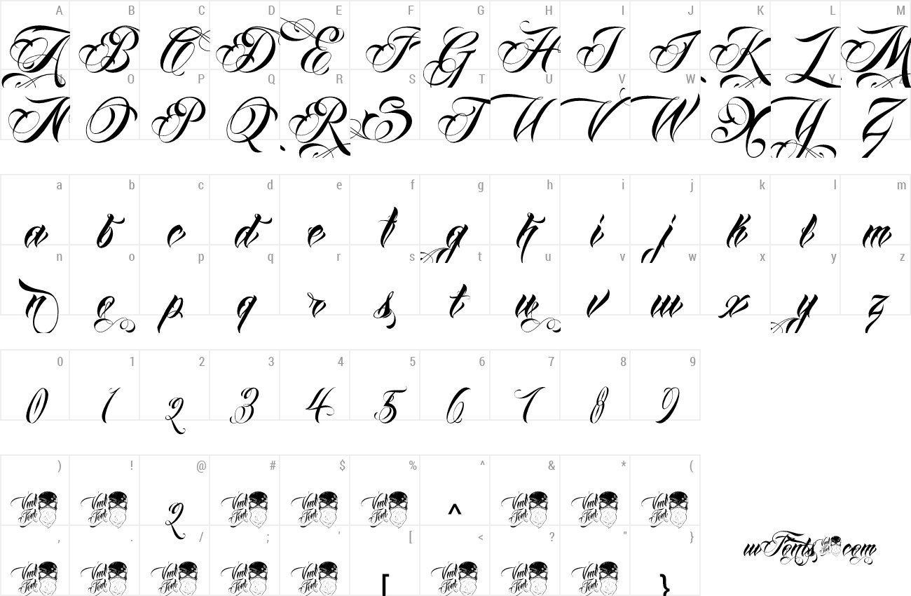 Anha Queen VMF Font | wfonts.com - download free